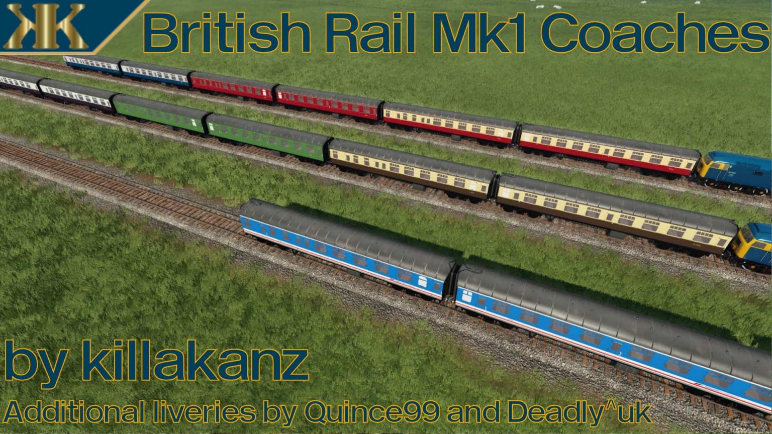 British Rail Mk 1 Coaches | Transport Fever 2 Mod Download