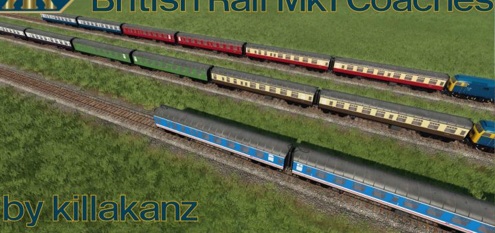China Railway Type 25G Coach Mod 2004 | Transport Fever 2 Mod Download