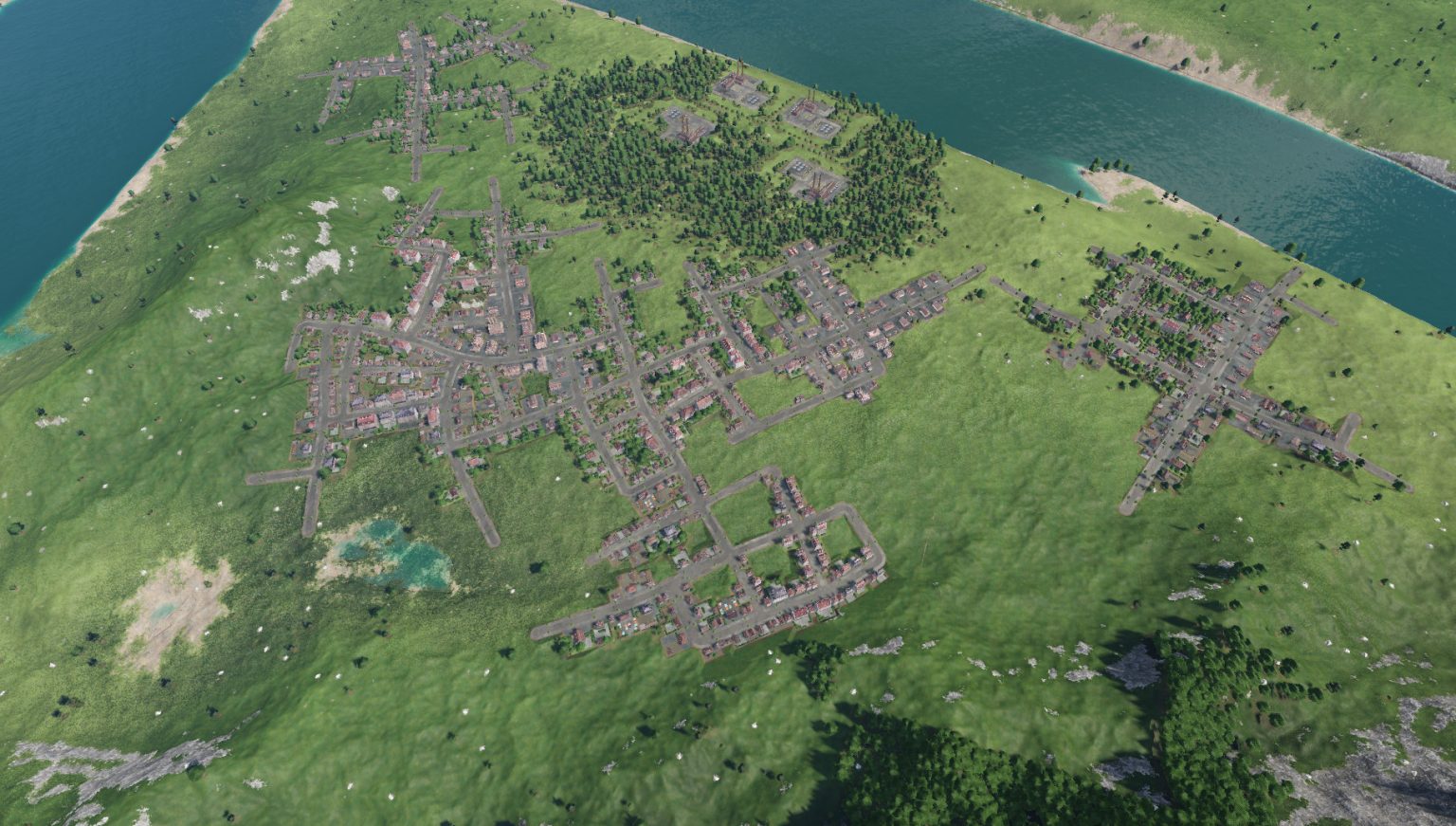 a beautiful Land Mod | Transport Fever 2 Mod Download