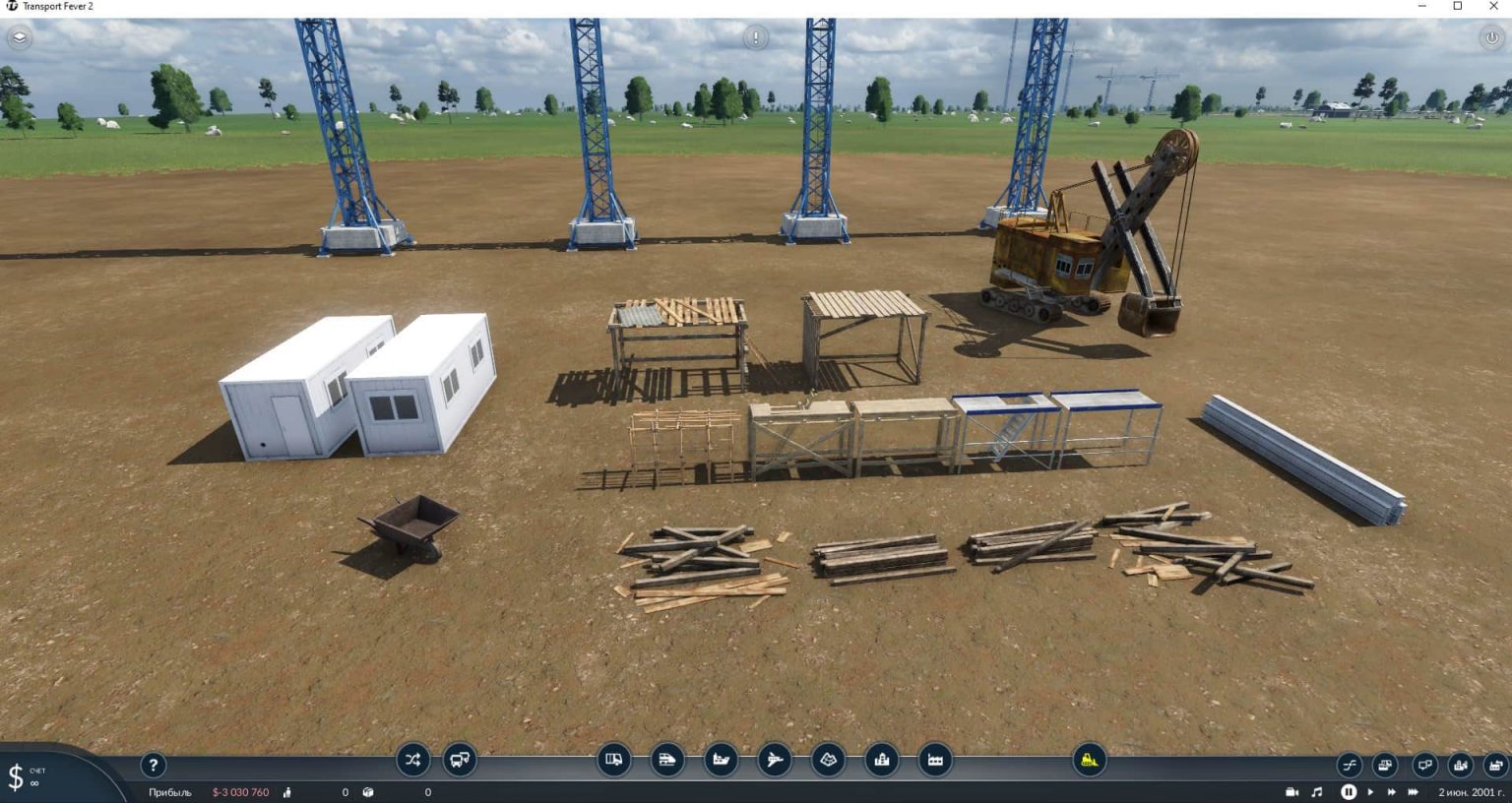 assets for construction site Mod | Transport Fever 2 Mod Download