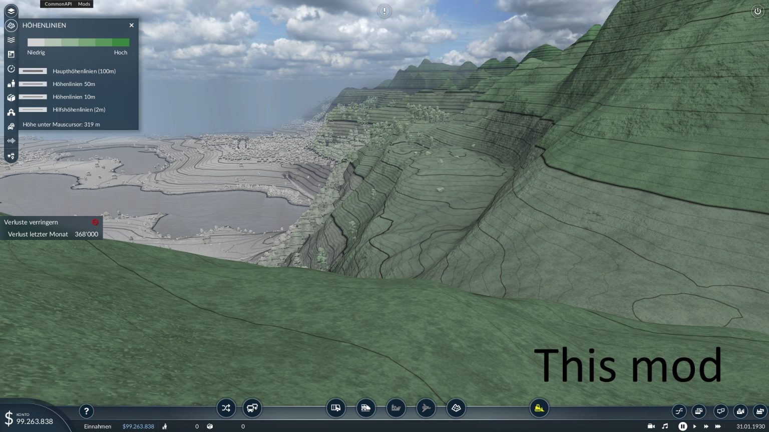 Better Terrain Layer Mod | Transport Fever 2 Mod Download