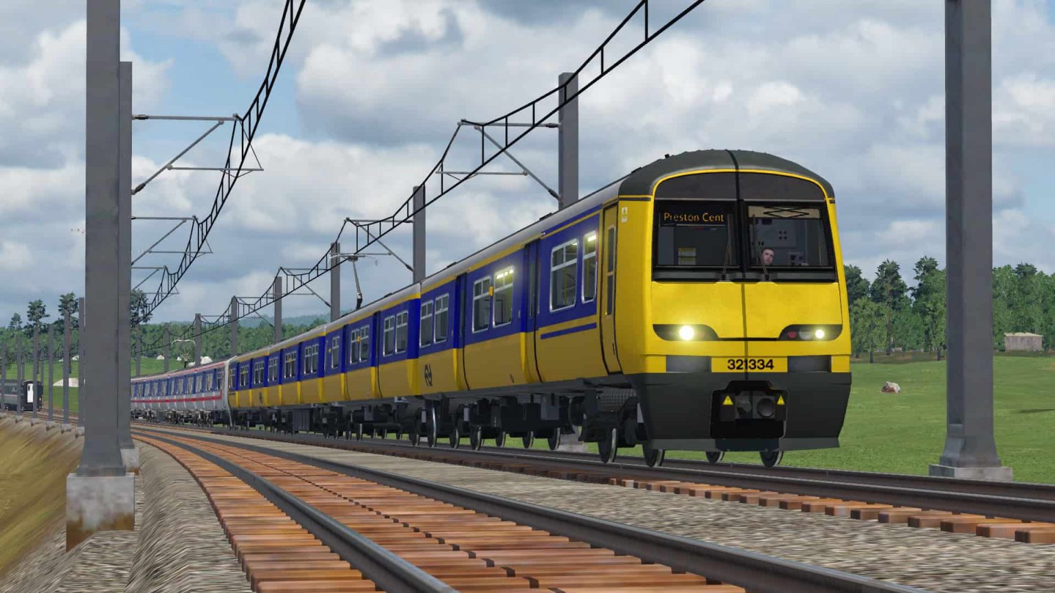BR Class 321 (321334) “Amsterdam” NS livery Mod | Transport Fever 2 Mod ...