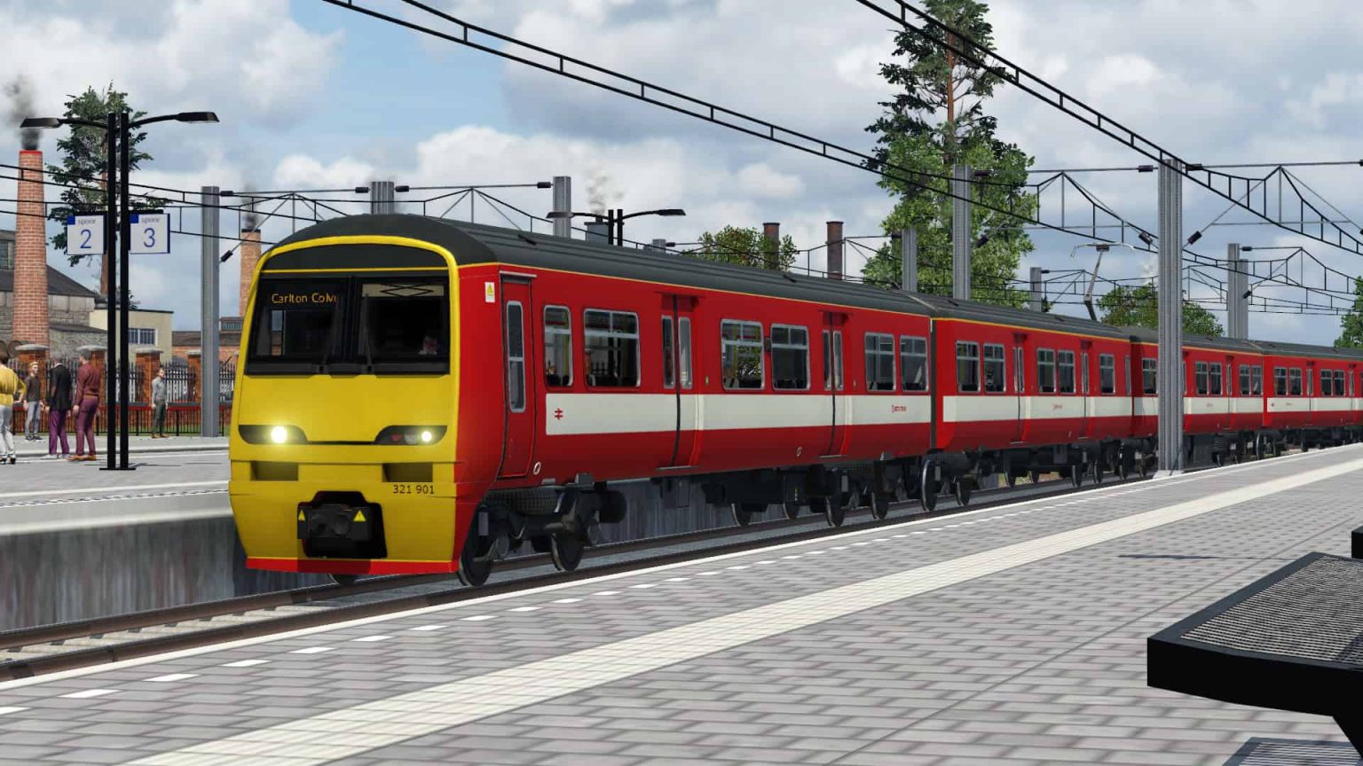 British Rail Class 321 Reskins Mod | Transport Fever 2 Mod Download