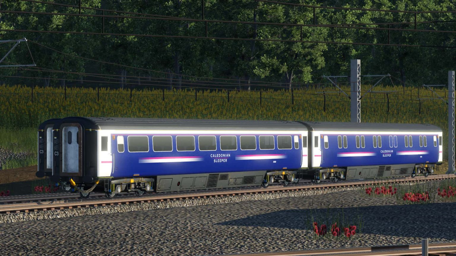British Rail Mk 3 – Skin Pack Mod | Transport Fever 2 Mod Download