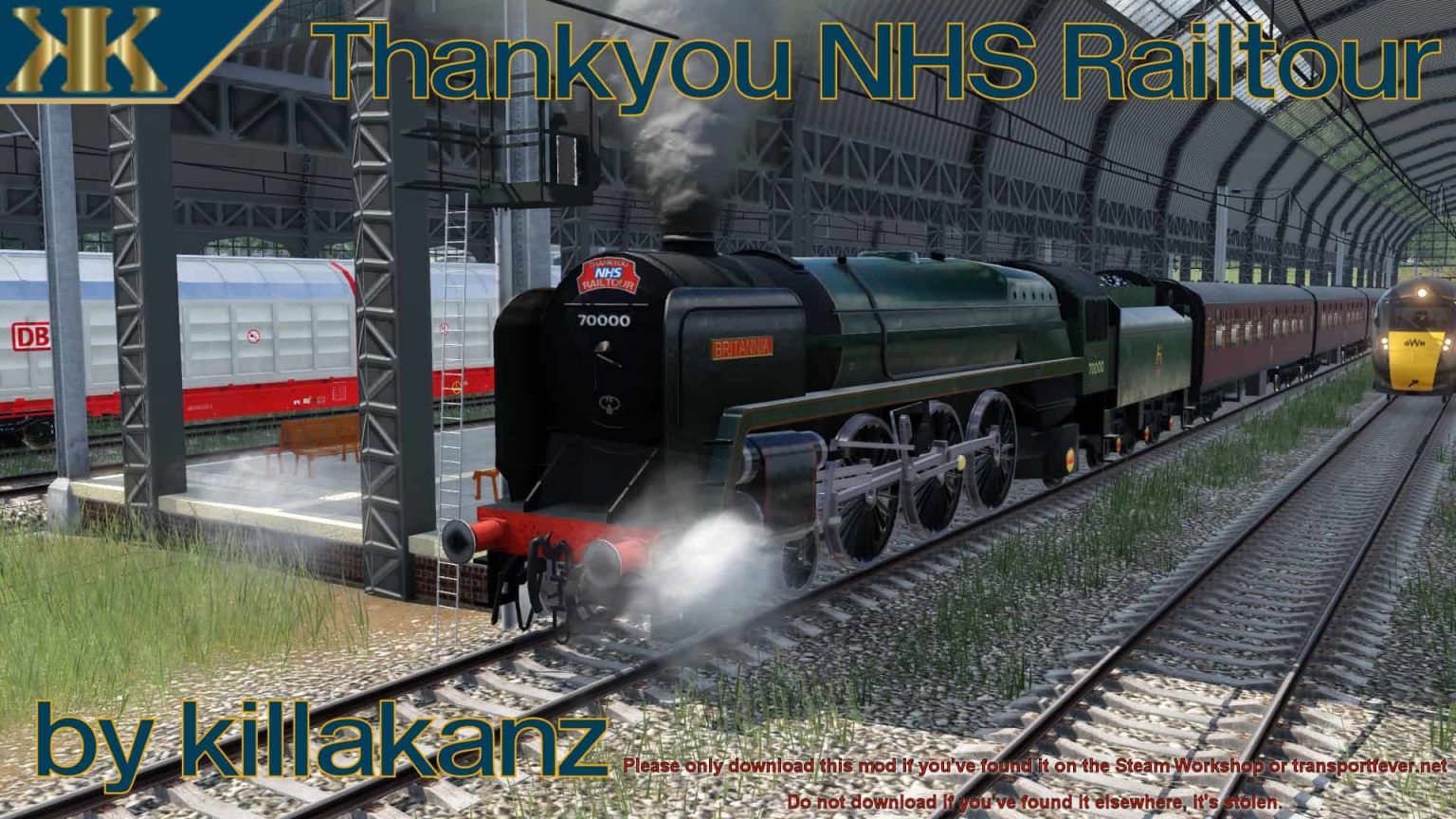 British Rail Standard Class 7 – Thankyou NHS railtour Mod | Transport ...