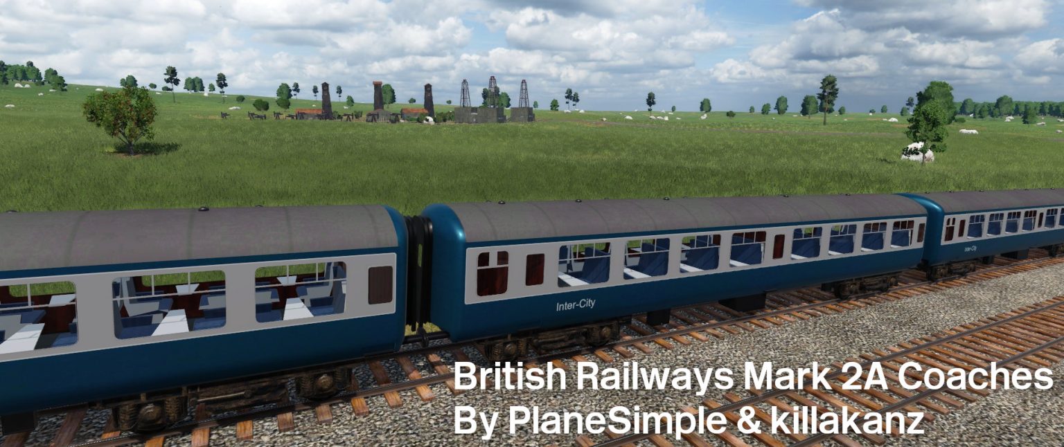 British Railways Mark 2A Carriage Mod | Transport Fever 2 Mod Download
