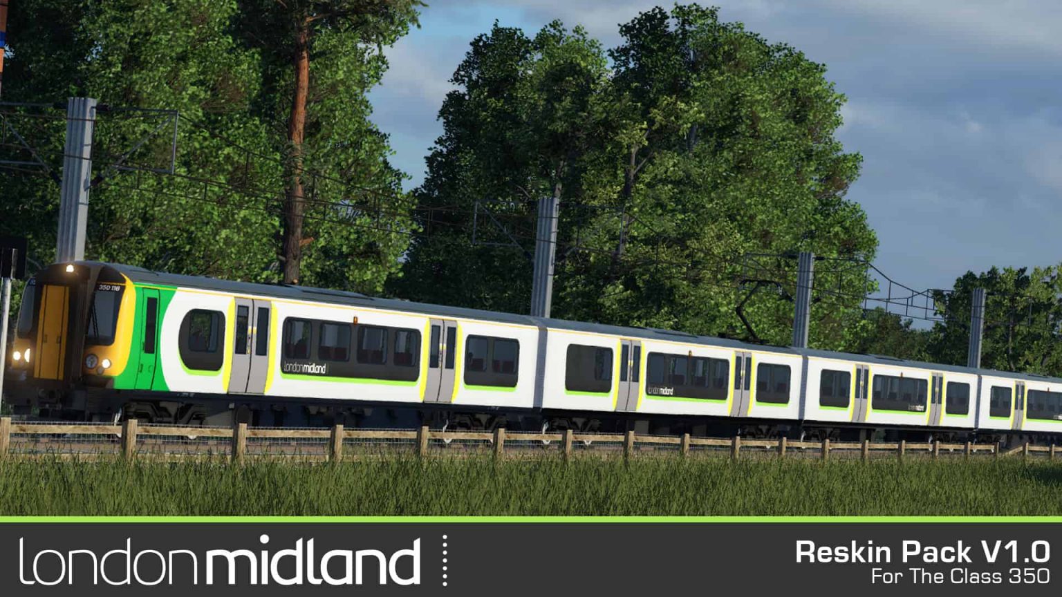 Class 350 – London Midland Pack Mod | Transport Fever 2 Mod Download