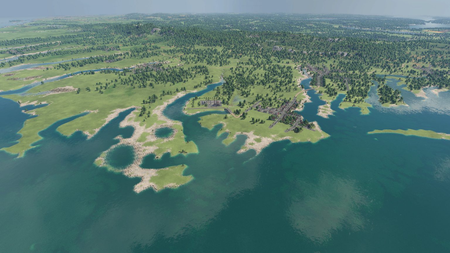 Cross Continental America Map TF2 | Transport Fever 2 Mod Download