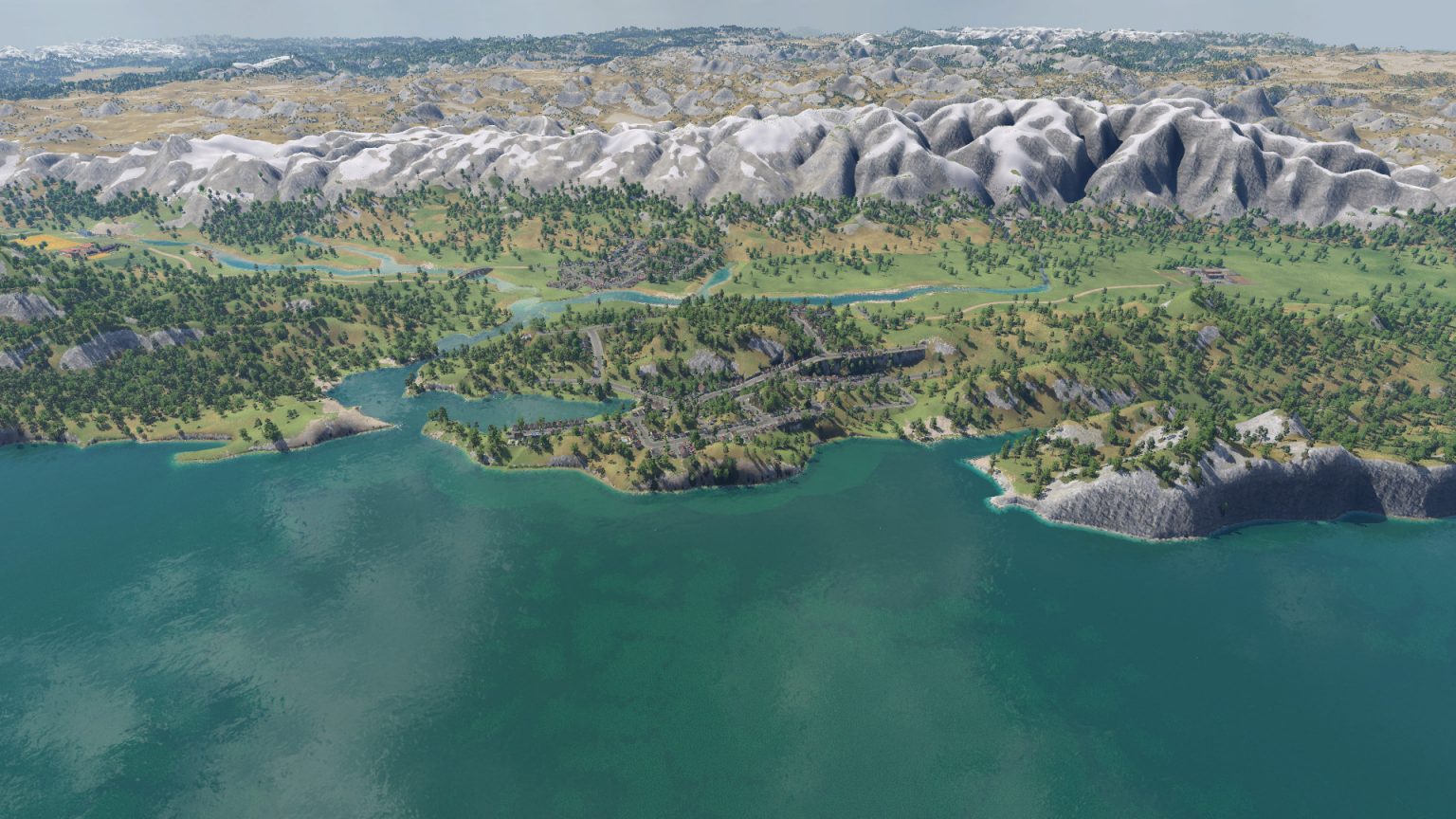 Cross Continental America Map TF2 | Transport Fever 2 Mod Download