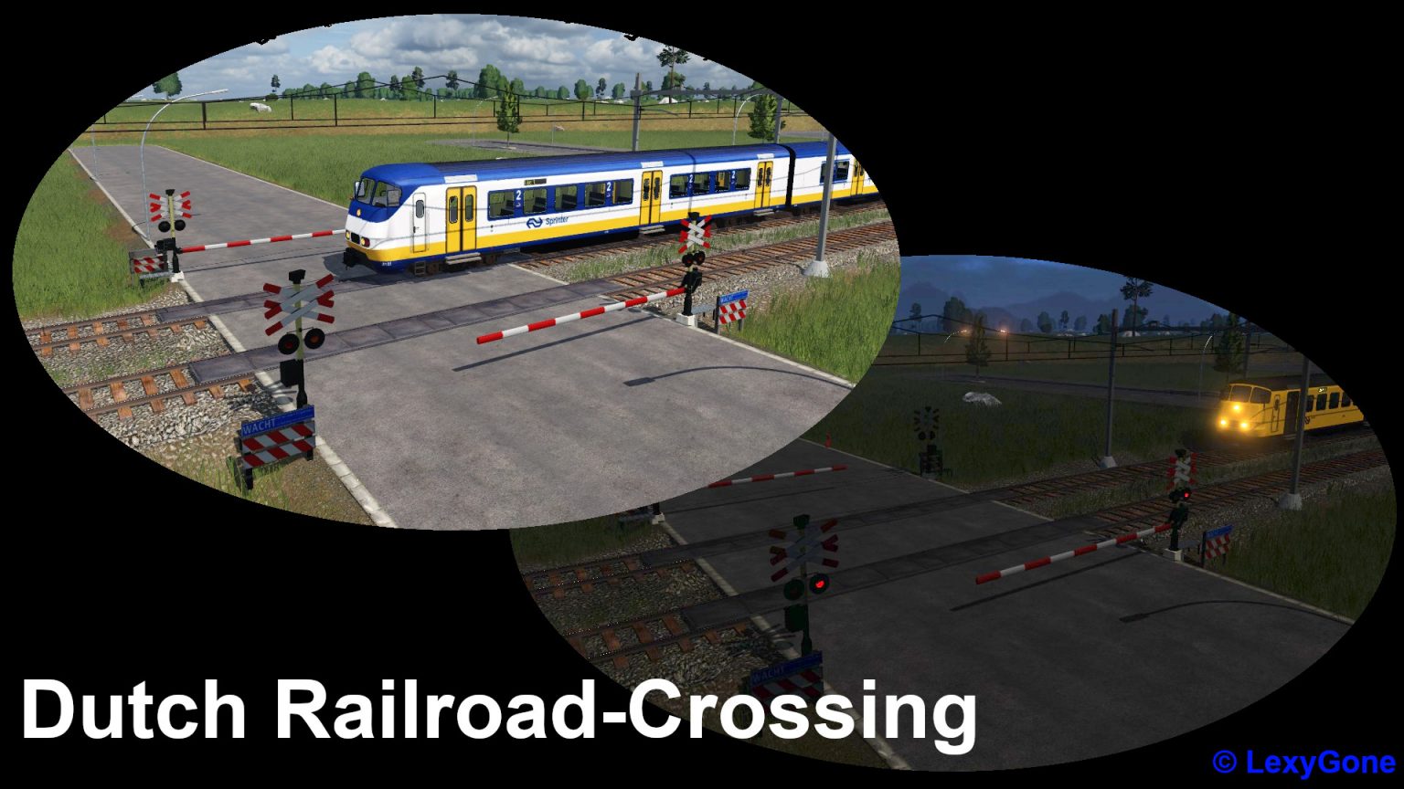 Dutch Railroad Crossing TF2 | Transport Fever 2 Mod Download