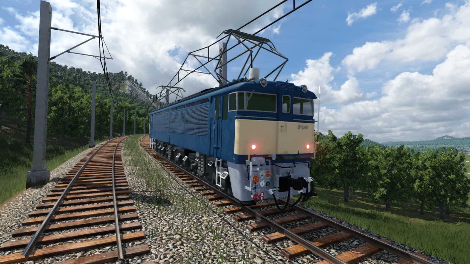 EF63 electric locomotive secondary type ~ Japanese National Railways ...