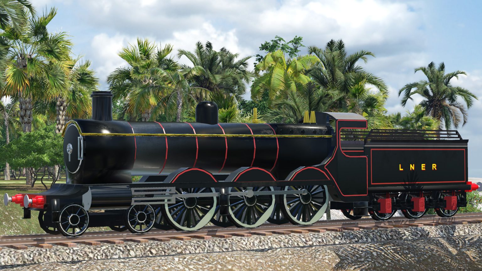 GCR 4-6-0 'Class 8' (Tpf 1 PORT) Mod | Transport Fever 2 Mod Download