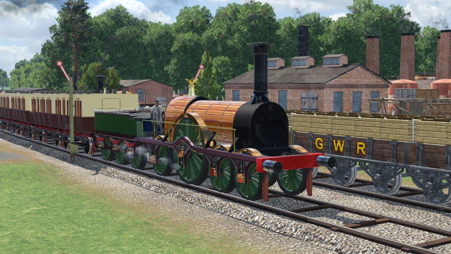 GWR 'Broad Gauge' Set Mod | Transport Fever 2 Mod Download