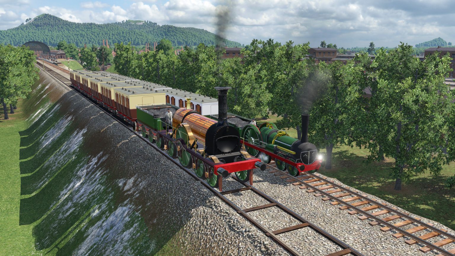 GWR 'Broad Gauge' Set Mod | Transport Fever 2 Mod Download