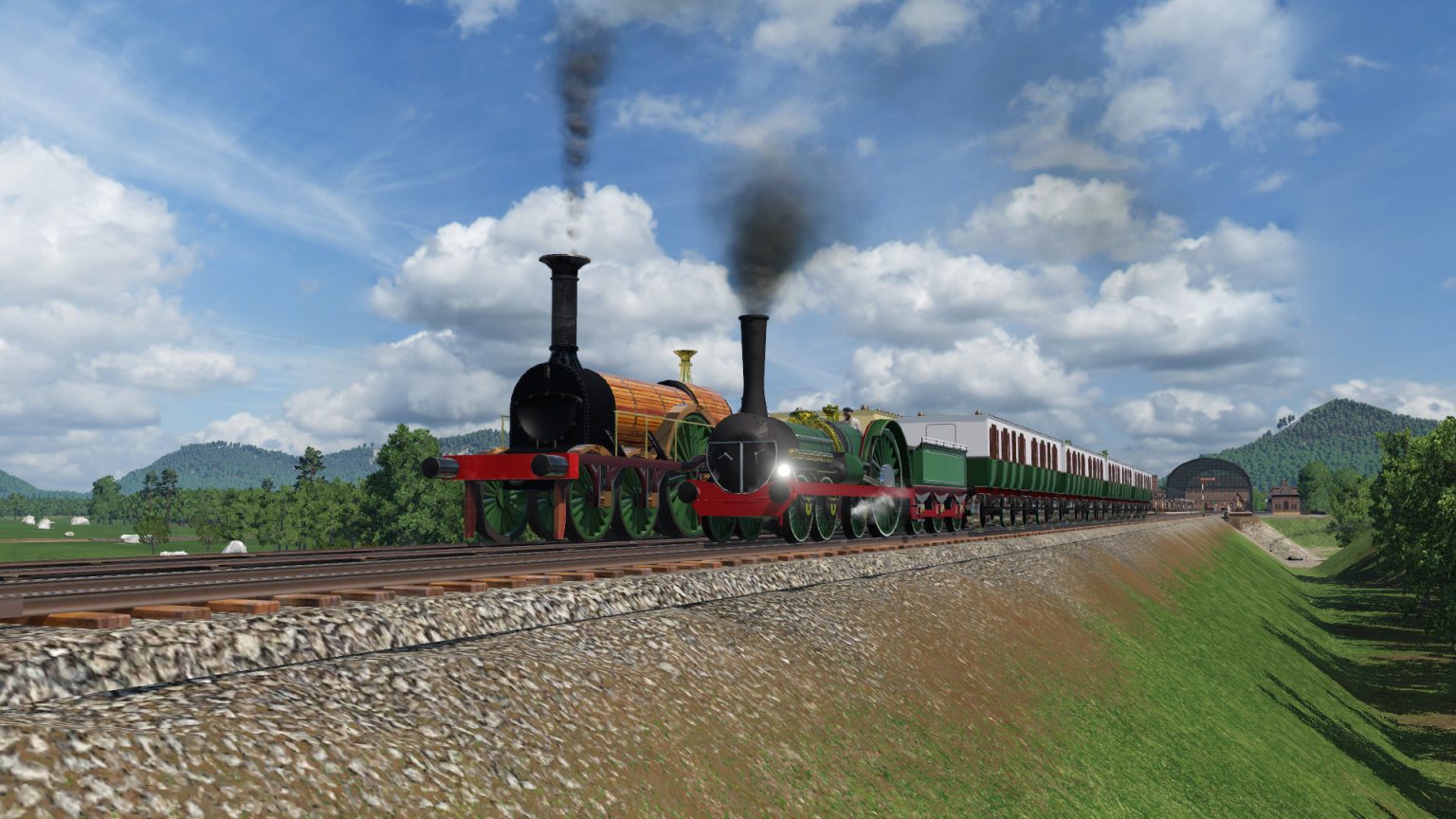 GWR 'Broad Gauge' Set Mod | Transport Fever 2 Mod Download