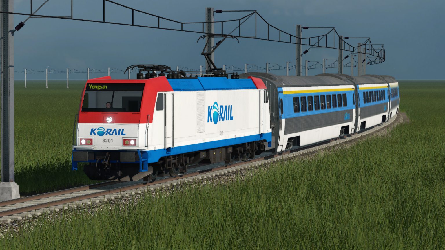 Korail Saemaul Express Wagon Addon TF2 | Transport Fever 2 Mod Download