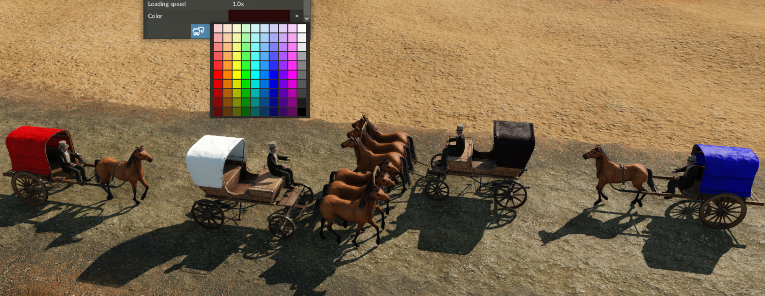 More Line & Vehicle Colors TF2 | Transport Fever 2 Mod Download