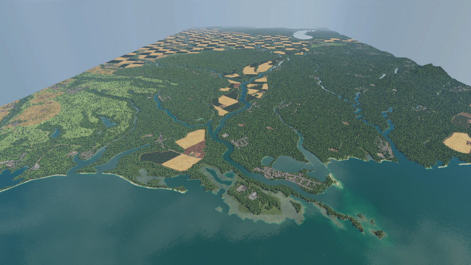 Map: Lovely Tauber Valley Mod | Transport Fever 2 Mod Download