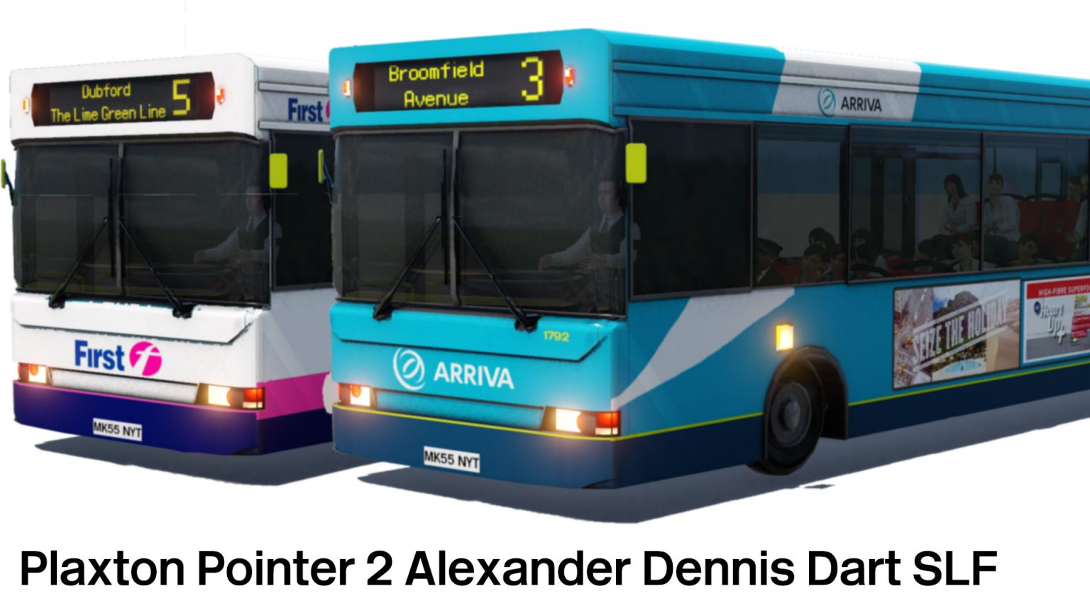 Plaxton Pointer 2 Alexander Dennis Dart SLF TF2 | Transport Fever 2 Mod ...