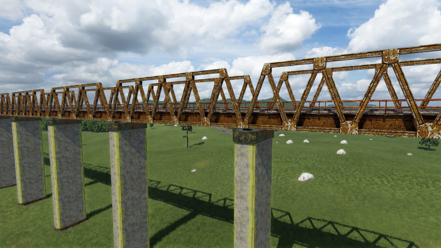 Rusted Iron Bridge Mod | Transport Fever 2 Mod Download