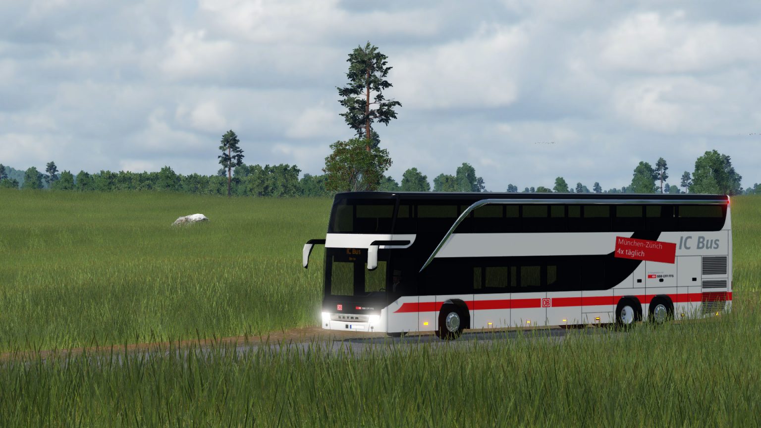 Setra S 431 DT Euro V TF2 | Transport Fever 2 Mod Download