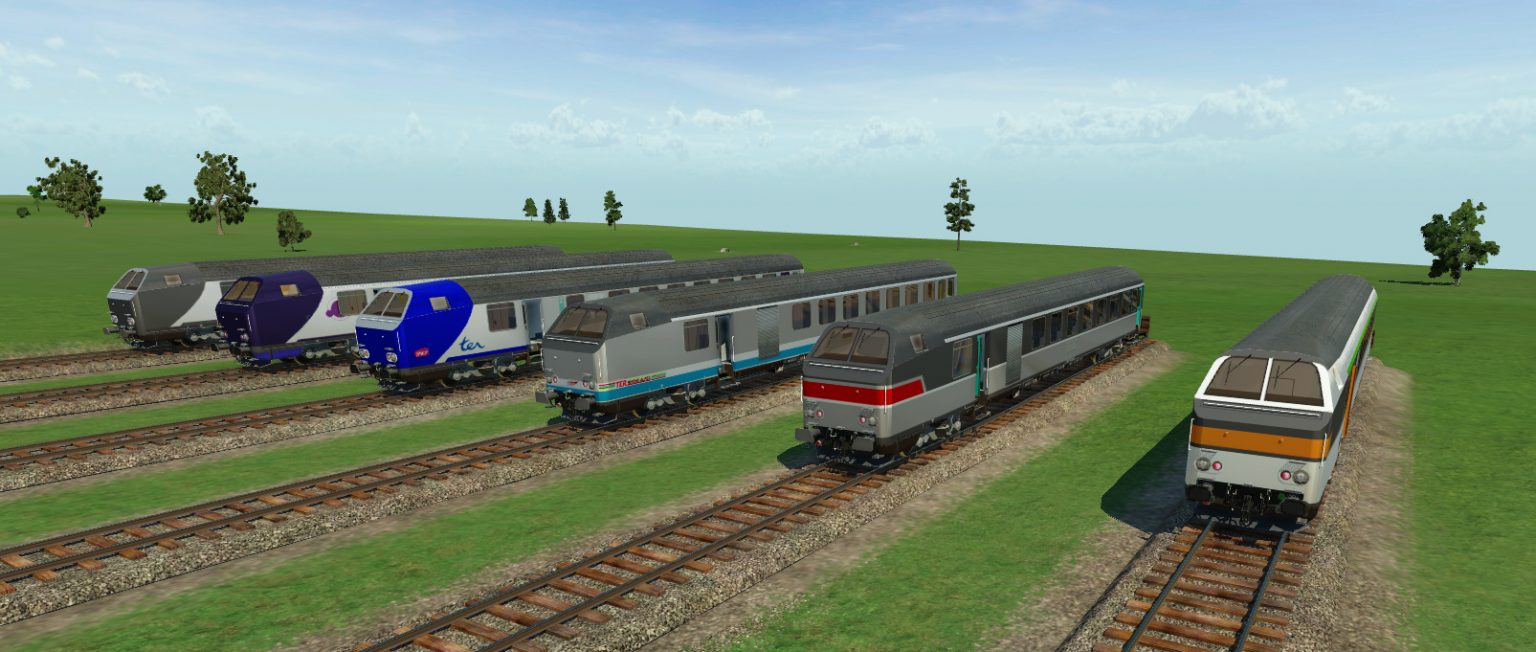 SNCF_Corail_reversible Mod | Transport Fever 2 Mod Download