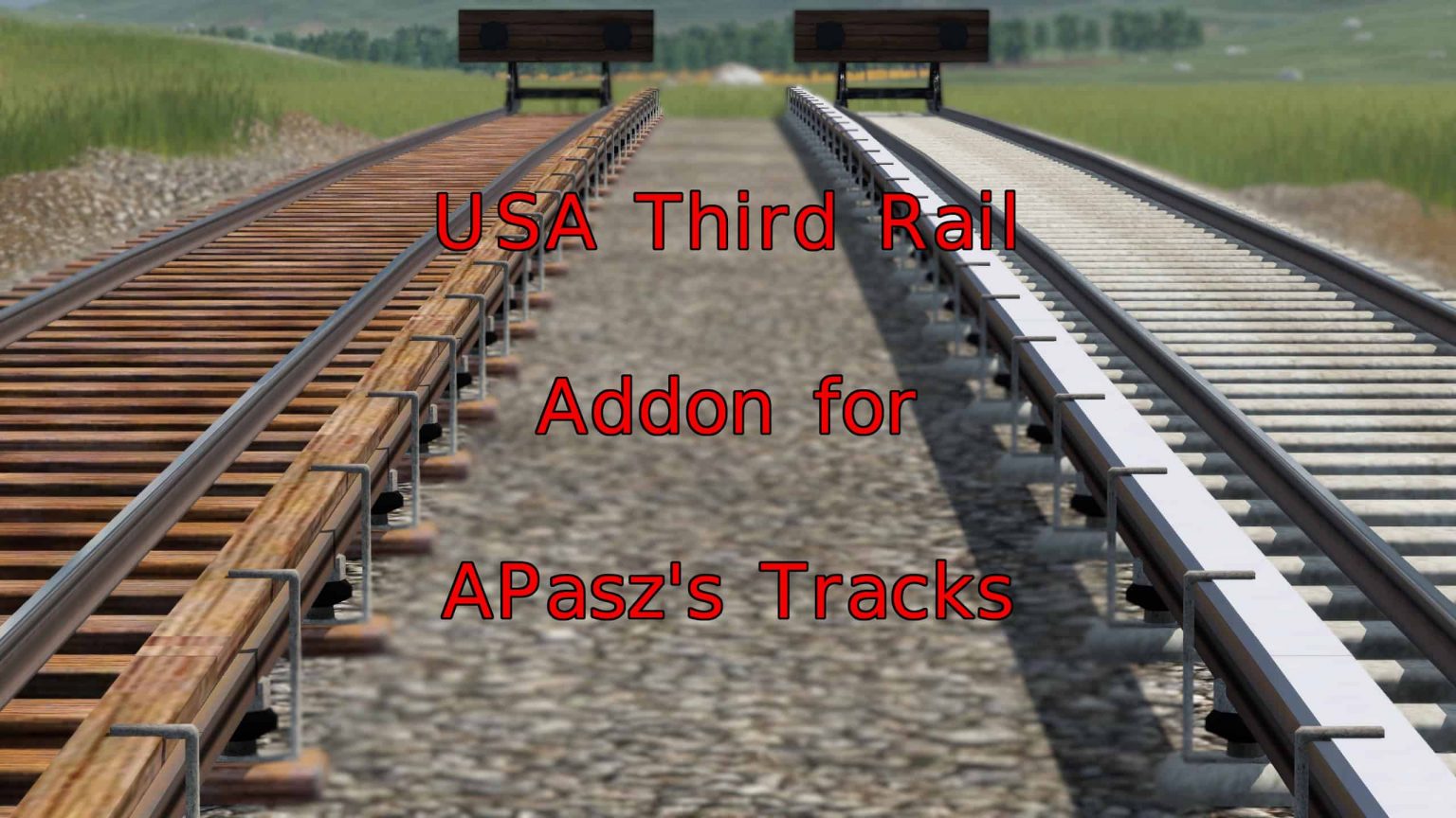 USA 3rd Rail Addon for APasz’s Tracks Mod | Transport Fever 2 Mod Download