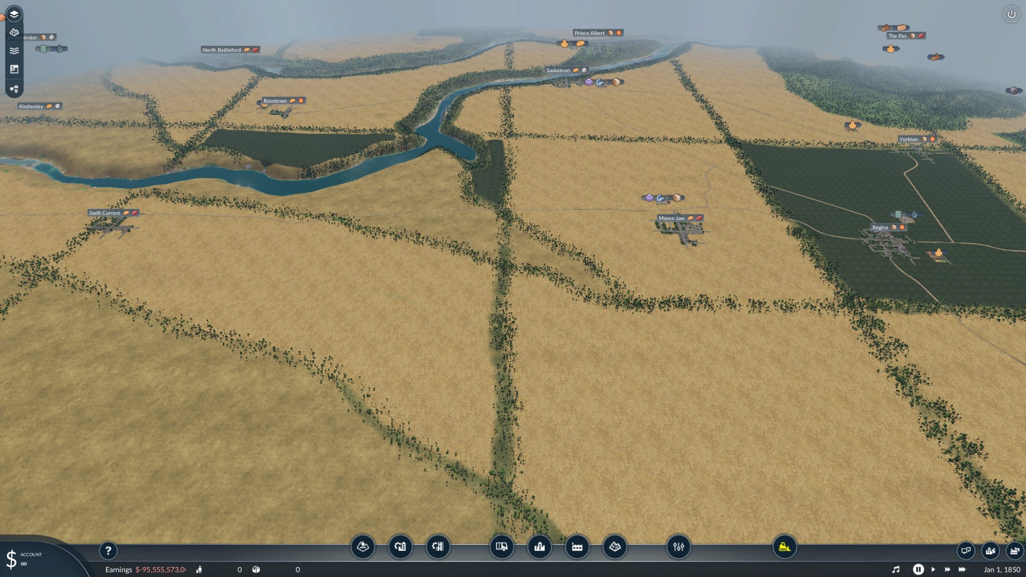 Western Canada Mod | Transport Fever 2 Mod Download