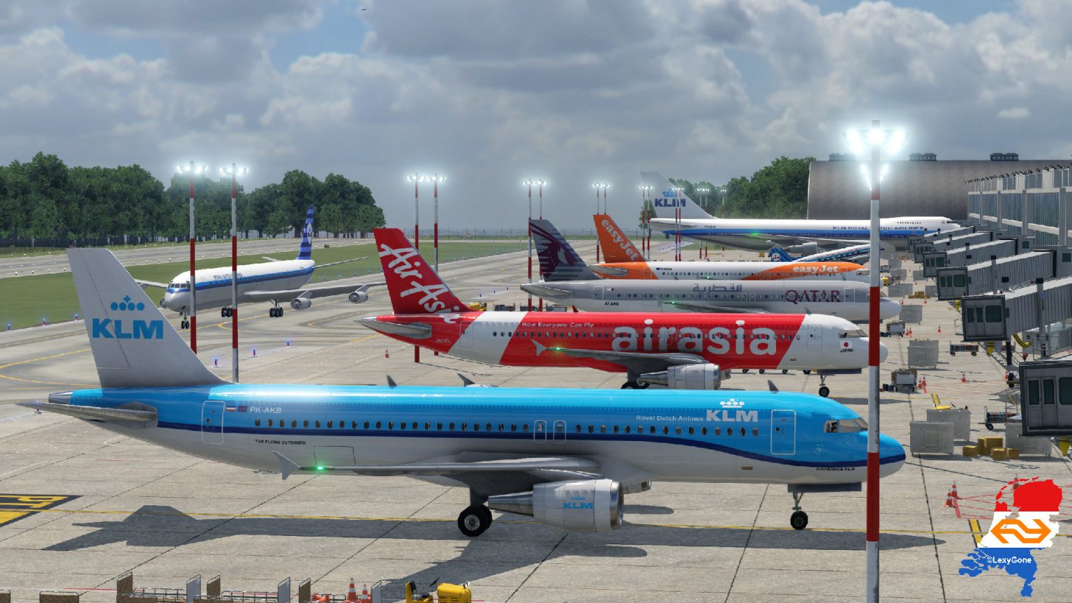 Airbus A320 PACK Mod | Transport Fever 2 Mod Download
