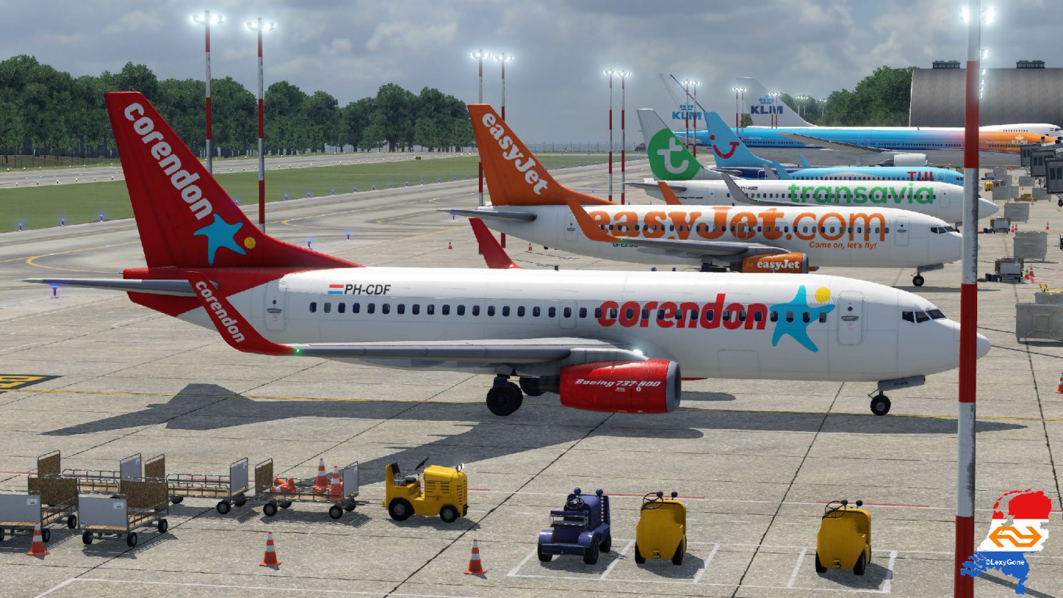Boeing 737-700 passenger pack Mod | Transport Fever 2 Mod Download