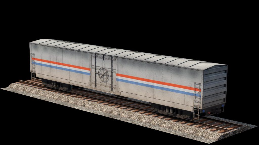 Amtrak MHC Mail Boxcar | Transport Fever 2 Mod Download