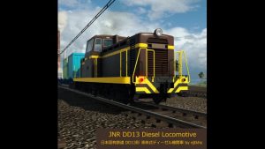JNR DD13 Diesel Locomotive | Transport Fever 2 Mod Download