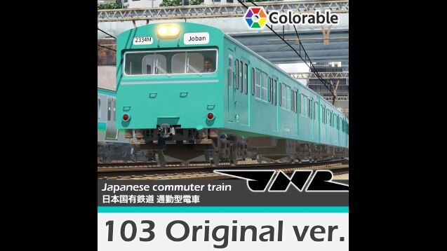 Japanese train – JNR Series 103 Original ver | Transport Fever 2 Mod ...