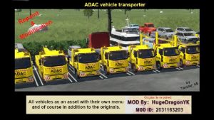 ADAC vehicle transporter | Transport Fever 2 Mod Download