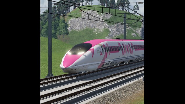 JR 500 HelloKitty涂装 | Transport Fever 2 Mod Download