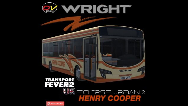 Wright Eclipse Urban 2 – Henry Cooper | Transport Fever 2 Mod Download