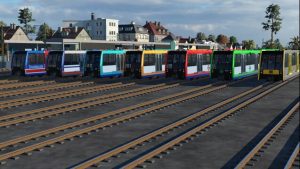 DLR B07 Train Reskins | Transport Fever 2 Mod Download