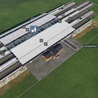 Main Station Erfurt | Transport Fever 2 Mod Download