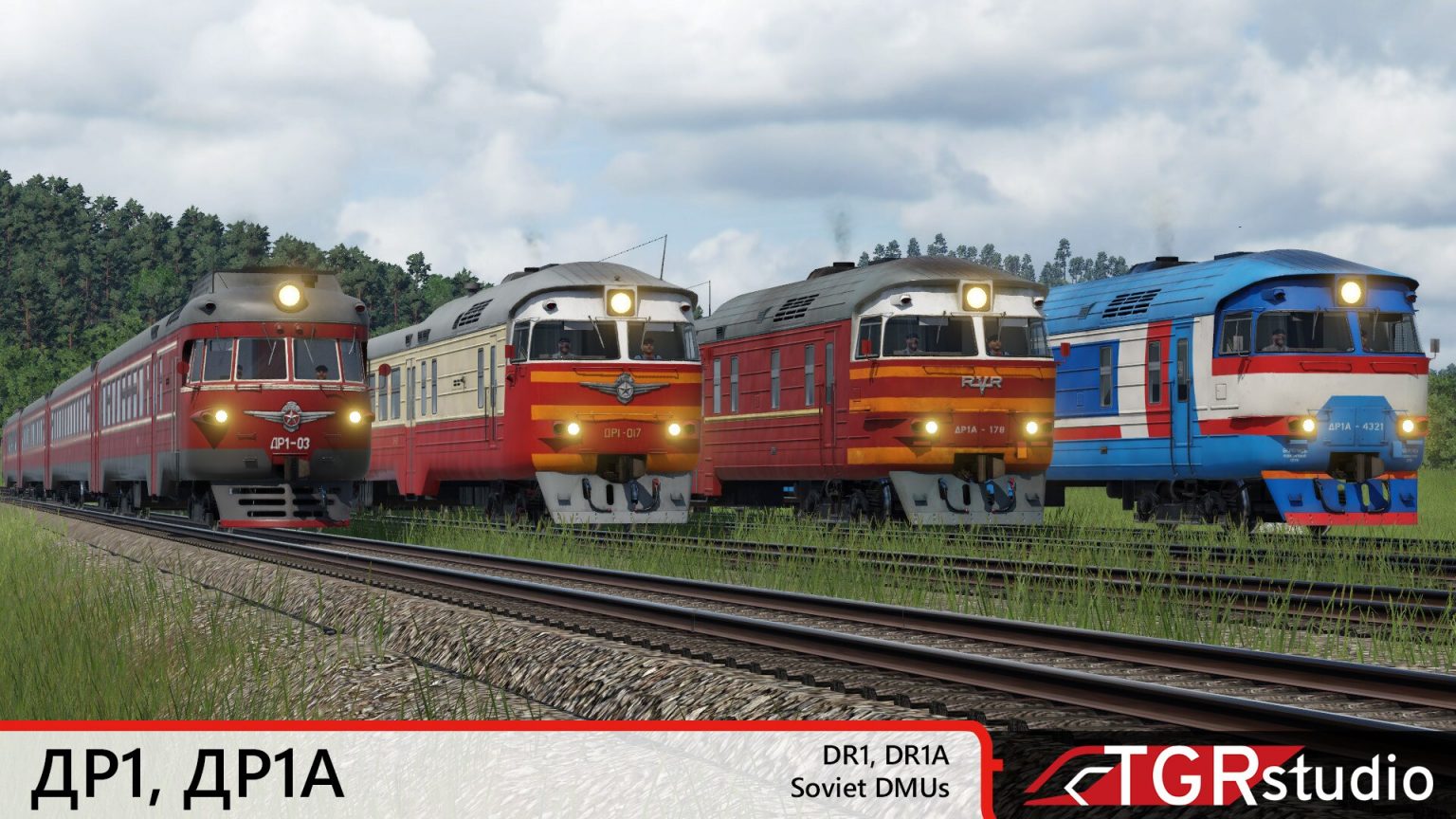 Soviet DMU DR1, DR1A | Transport Fever 2 Mod Download