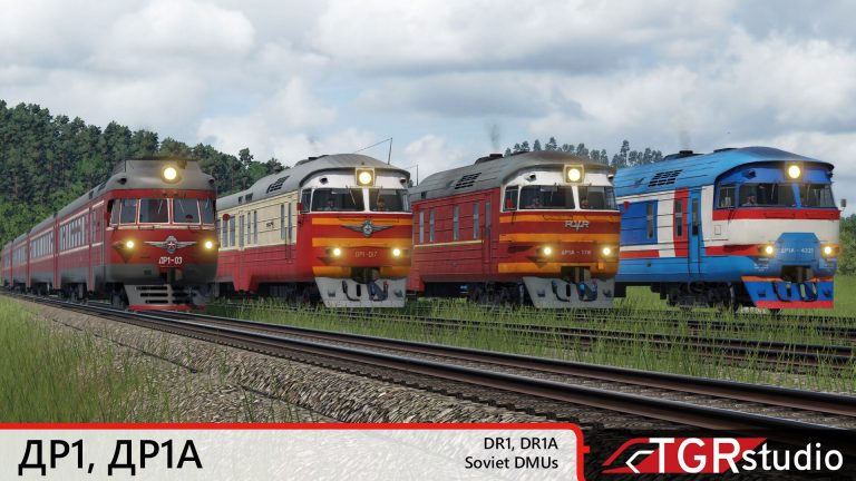 Soviet DMU DR1, DR1A | Transport Fever 2 Mod Download