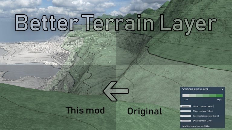 Better Terrain Layer | Transport Fever 2 Mod Download
