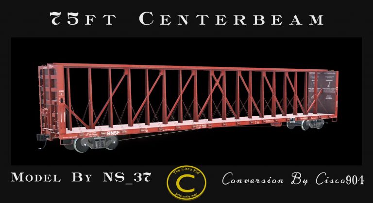 75ft Centerbeam Car | Transport Fever 2 Mod Download