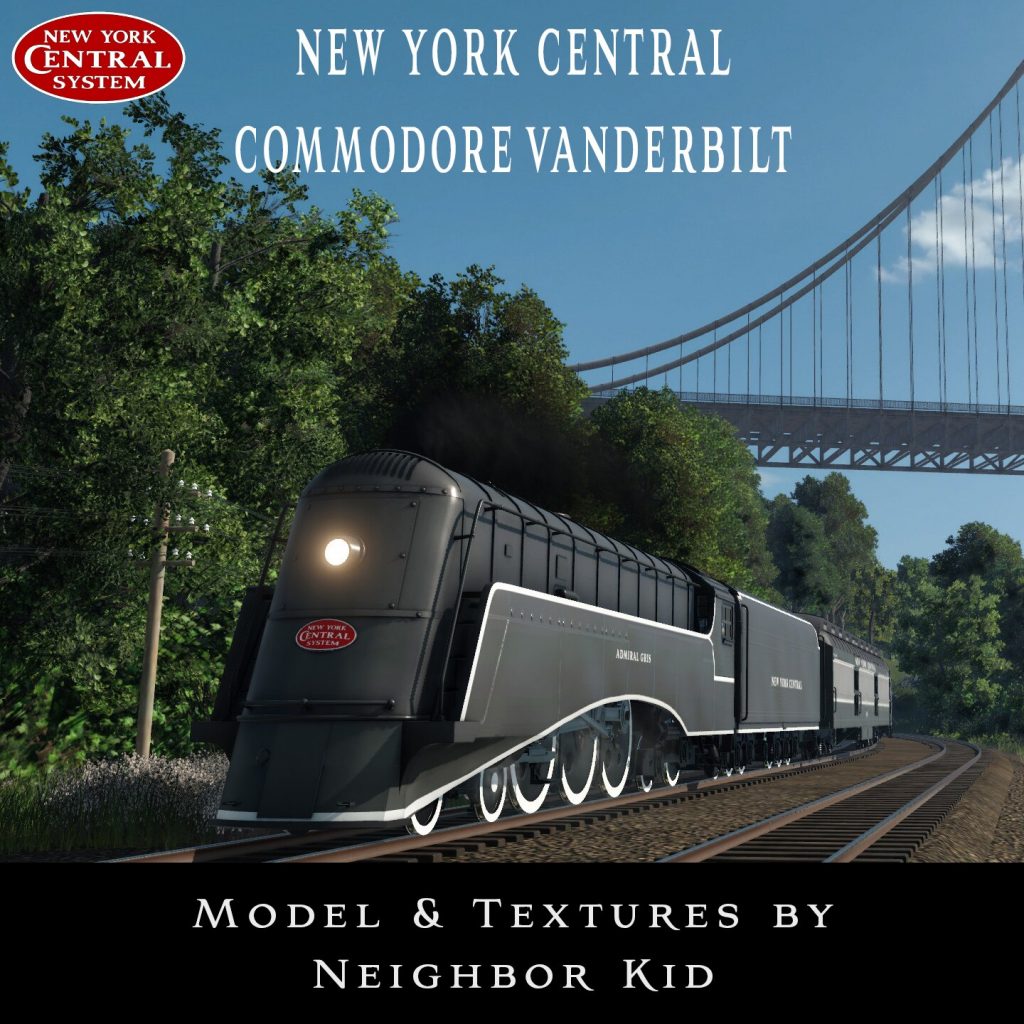 New York Central Commodore Vanderbilt Hudson | Transport Fever 2 Mod ...
