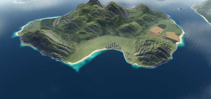 Map Transport Fever 2 Mods | Transport Fever 2 Map Mod