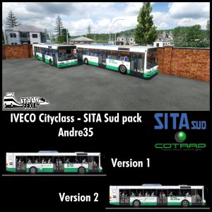 Iveco-Irisbus 491 Cityclass bus SITA Sud | Transport Fever 2 Mod Download
