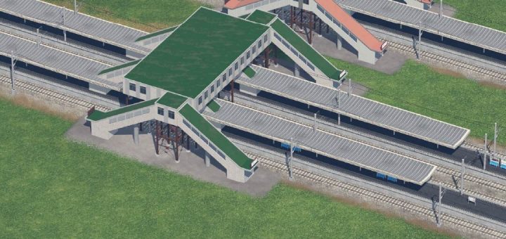 Train Station Transport Fever 2 Mods | Transport Fever 2 Train Station Mod