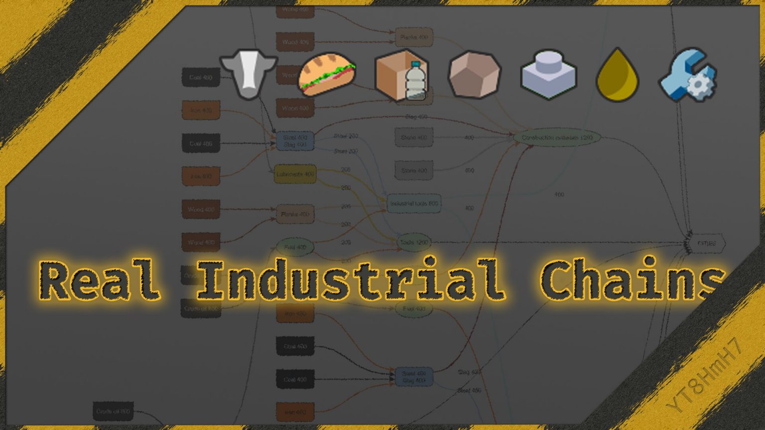 Real Industrial Chains 1.1 | Transport Fever 2 Mod Download