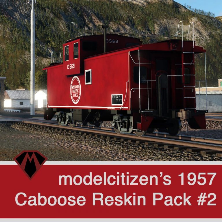 1957 Extended Vision Caboose Skin Pack #2 | Transport Fever 2 Mod Download