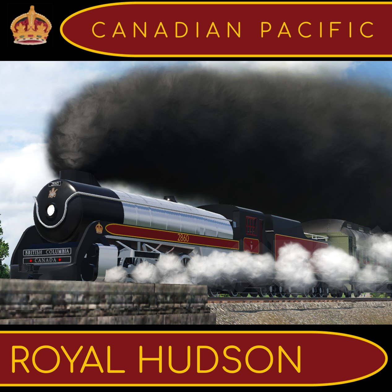 Canadian Pacific ‘Royal Hudson’ 4-6-4 | Transport Fever 2 Mod Download