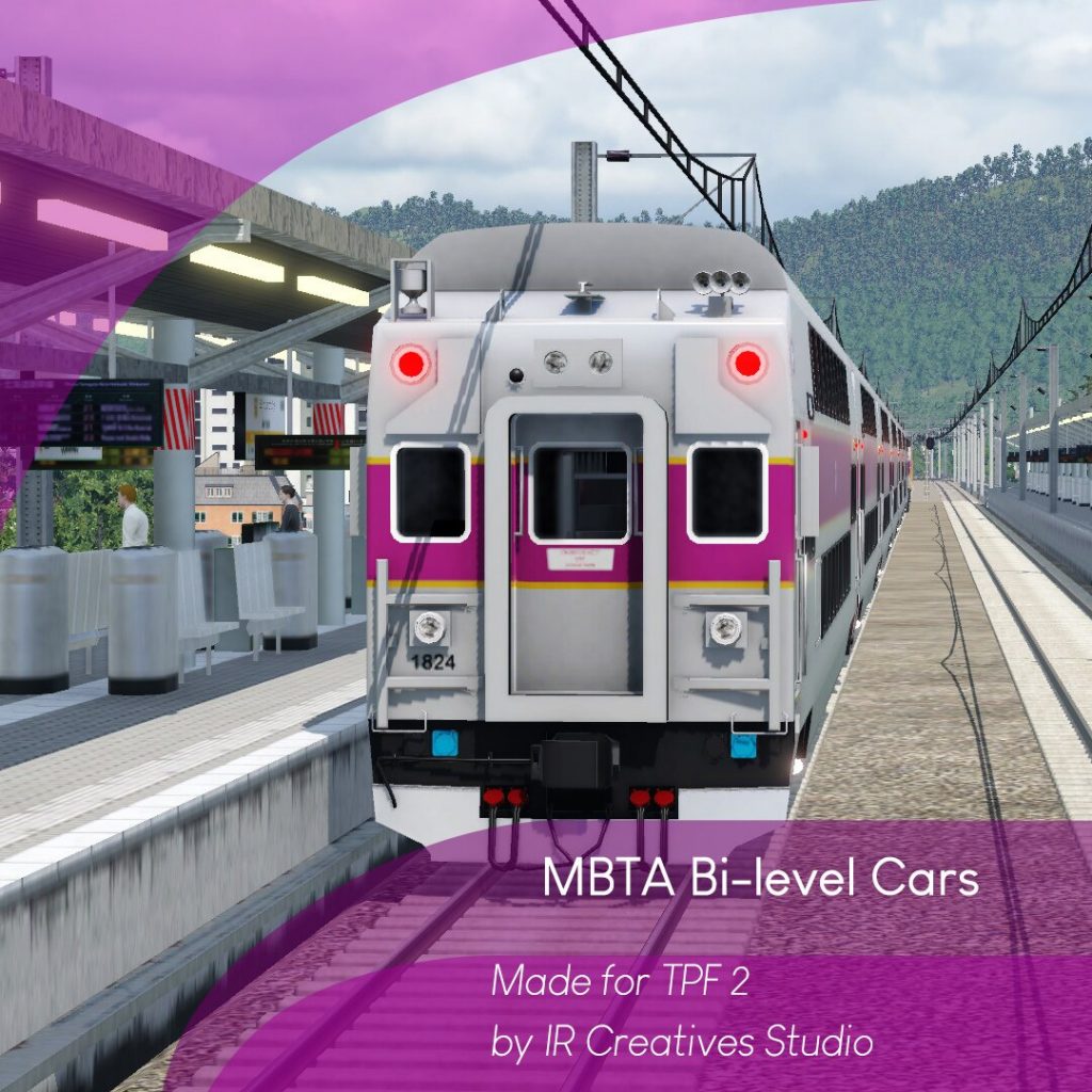 MBTA Bilevel Coach CTC-5 BTC-4D | Transport Fever 2 Mod Download